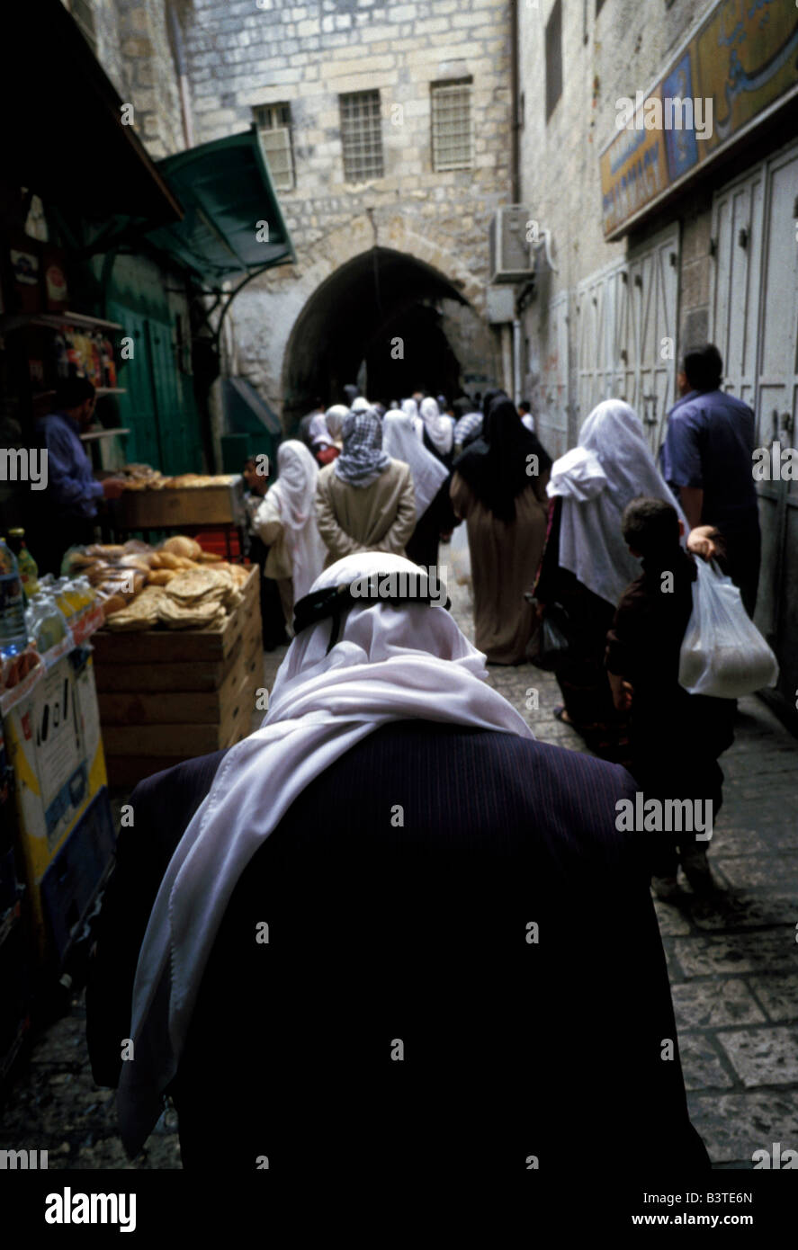 Middle East, Israel, Jerusalem. Street scene Stock Photo - Alamy