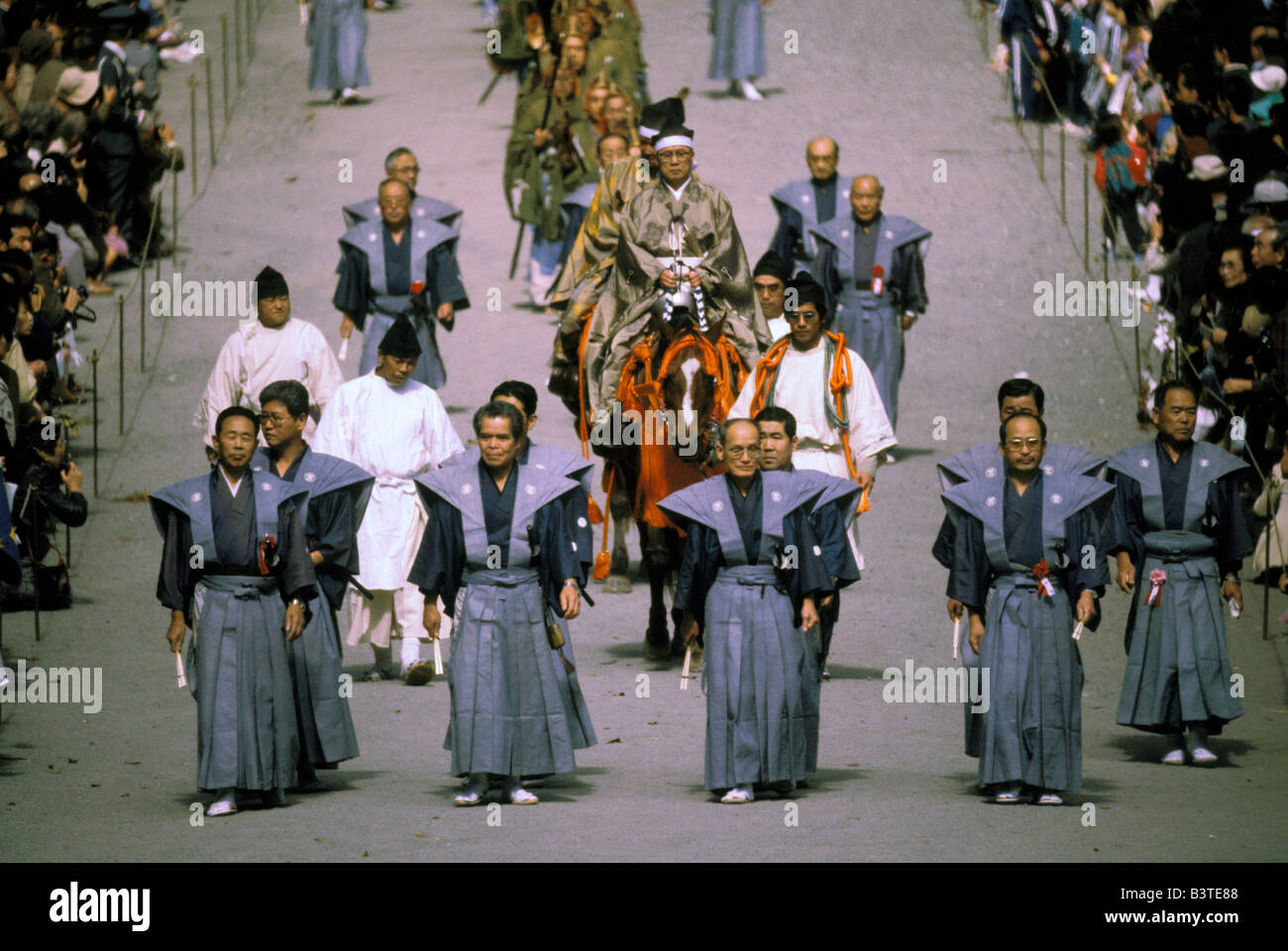 Japan, Nikko. Toshogu Shrine Festival, procession Stock Photo - Alamy