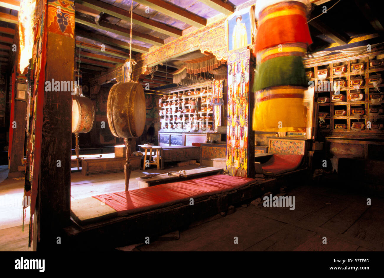 Asia, Nepal, Pangboche. Pangboche Monestary Stock Photo - Alamy