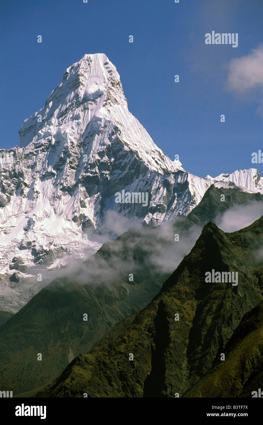 Asia, Nepal. Ama Dablam Stock Photo - Alamy