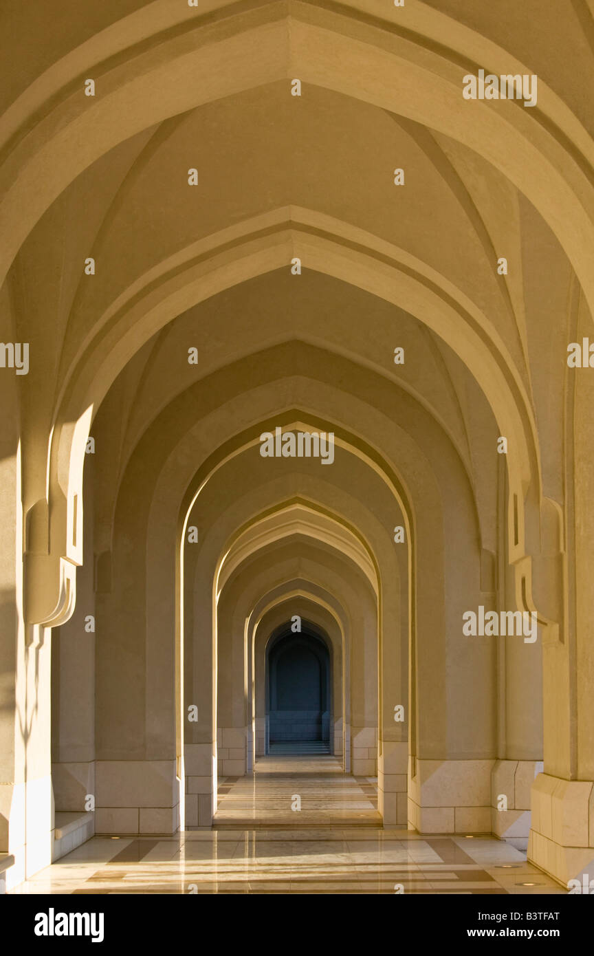 Oman, Muscat, Walled City of Muscat. Arabian Arches by the Sultan's ...