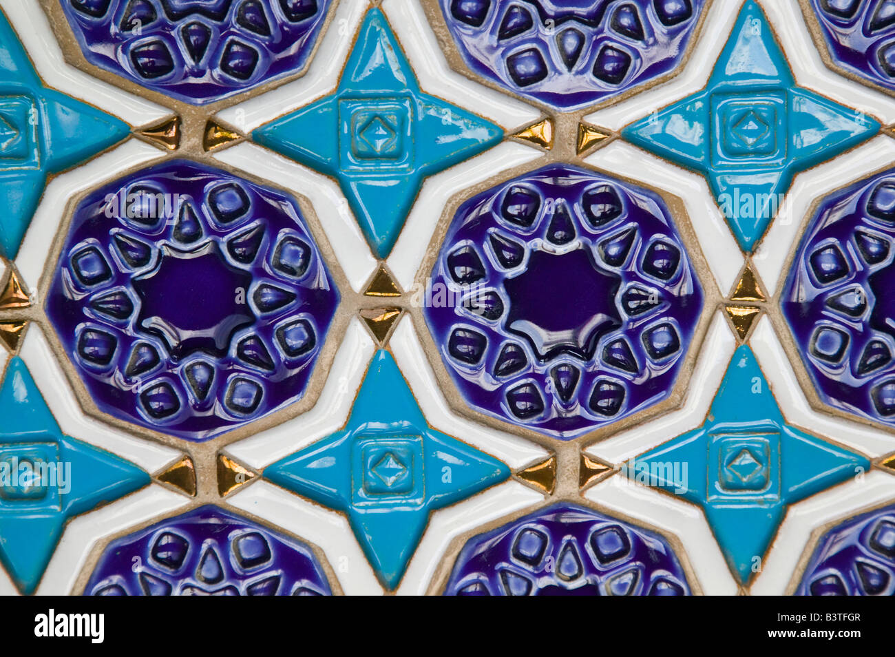 Oman, Muscat, Al, Ghubrah. Grand Mosque, Arabian Tile Patterns Stock ...