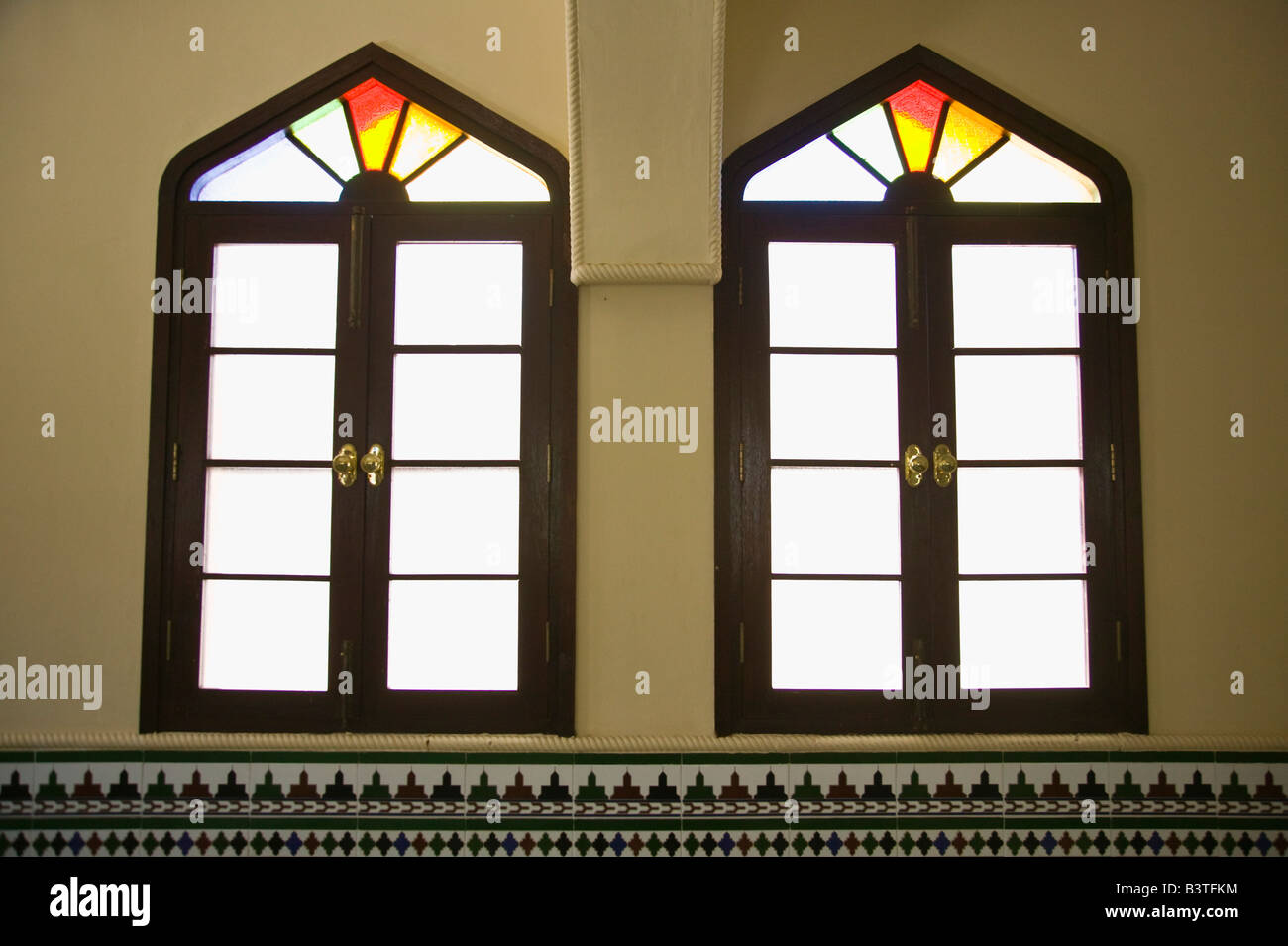 Oman, Western Hajar Mountains, Samail. Oman's Oldest Mosque, Masjid ...