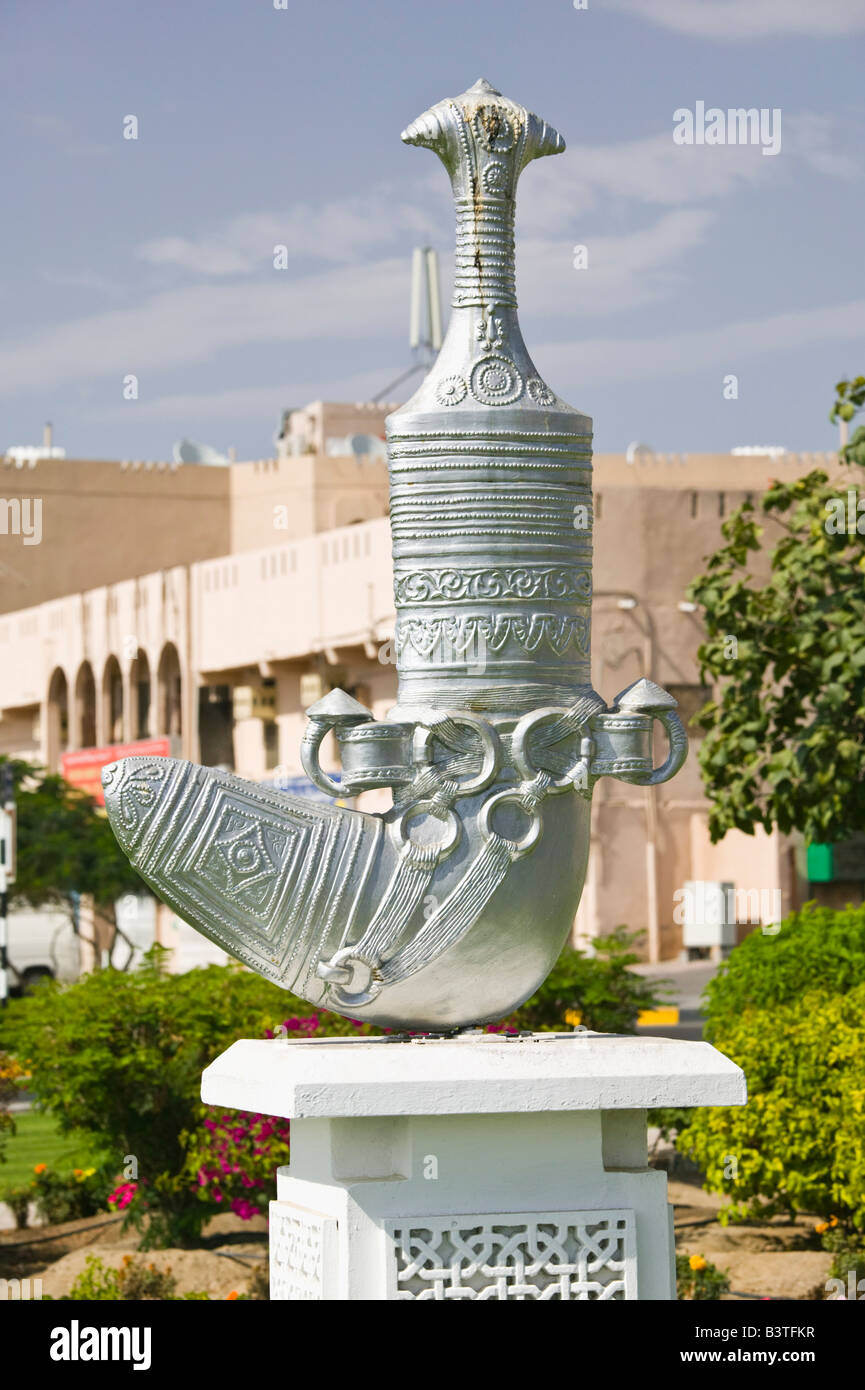 Sculpture traditional omani silver dagger hi-res stock photography and ...