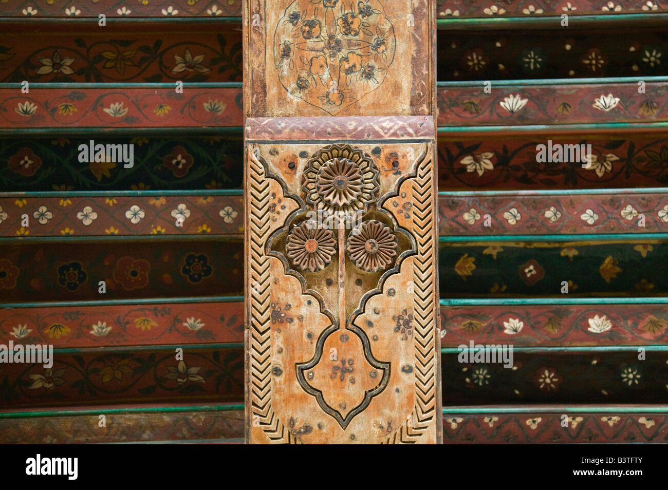 Oman, Western Hajar Mountains, Jabrin. Jabrin Castle / Fort, original ...