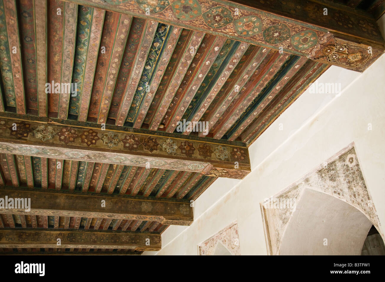 Oman, Western Hajar Mountains, Jabrin. Jabrin Castle / Fort, original ...