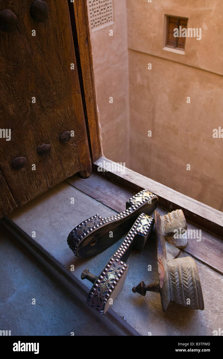 Oman, Western Hajar Mountains, Jabrin. Jabrin Castle / Fort, Ancient ...
