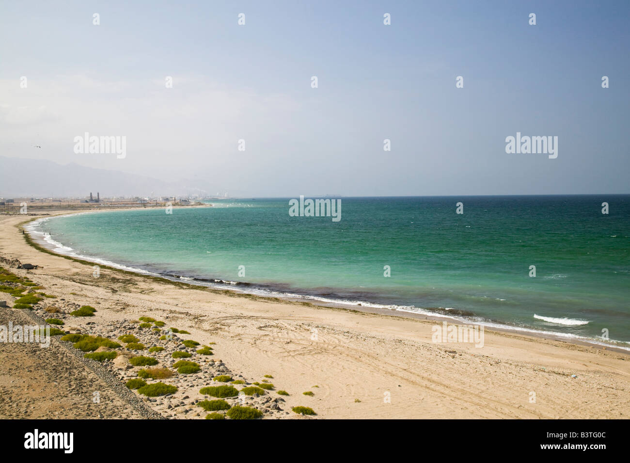 Oman, Sharqiya Region, Sur. View of Sur Beach Stock Photo - Alamy