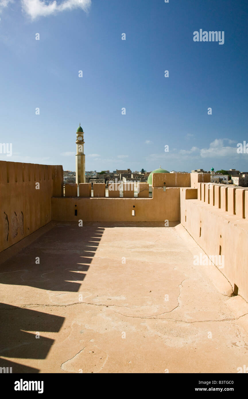 Oman, Dhofar Region, Mirbat. Mirbat Fort Stock Photo - Alamy