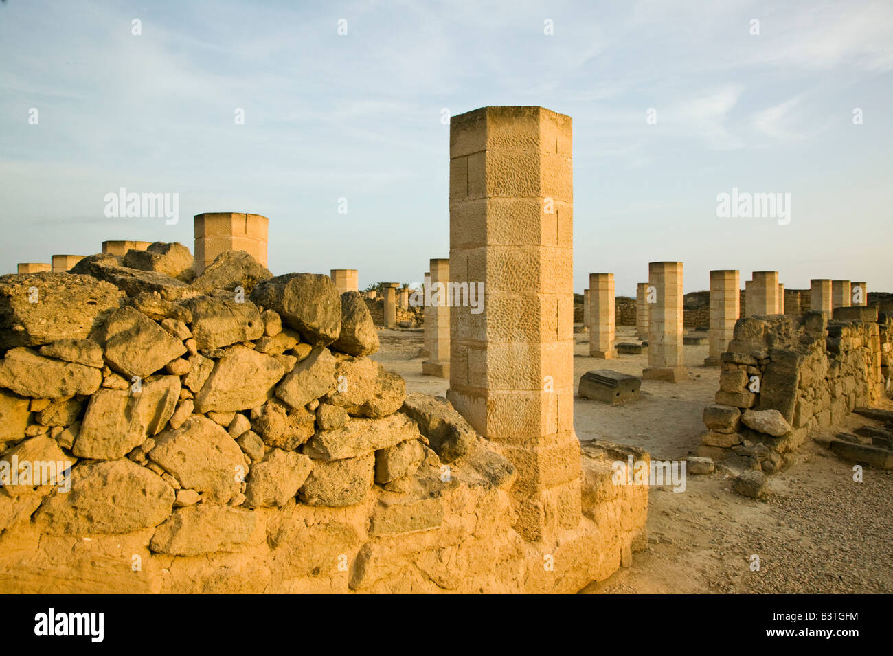 Oman, Dhofar Region, Salalah. Al, Baleed Ruins, Site of the 12th ...
