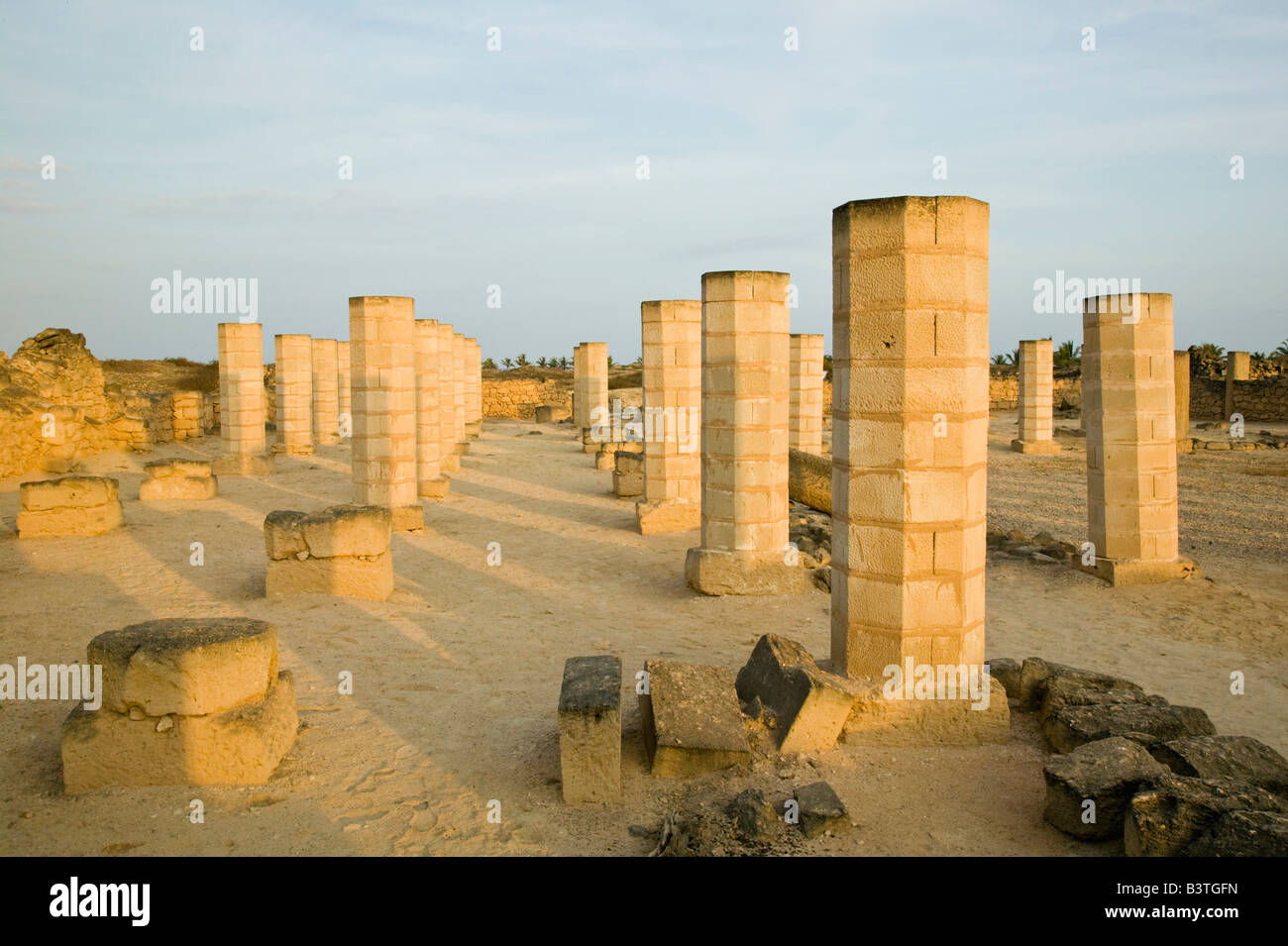 Oman, Dhofar Region, Salalah. Al, Baleed Ruins, Site of the 12th ...