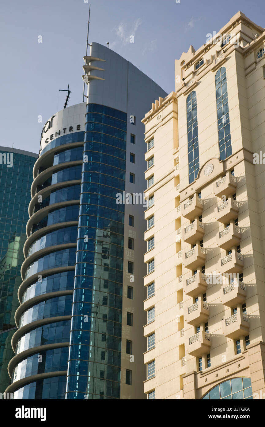 Qatar financial center building doha hi-res stock photography and ...