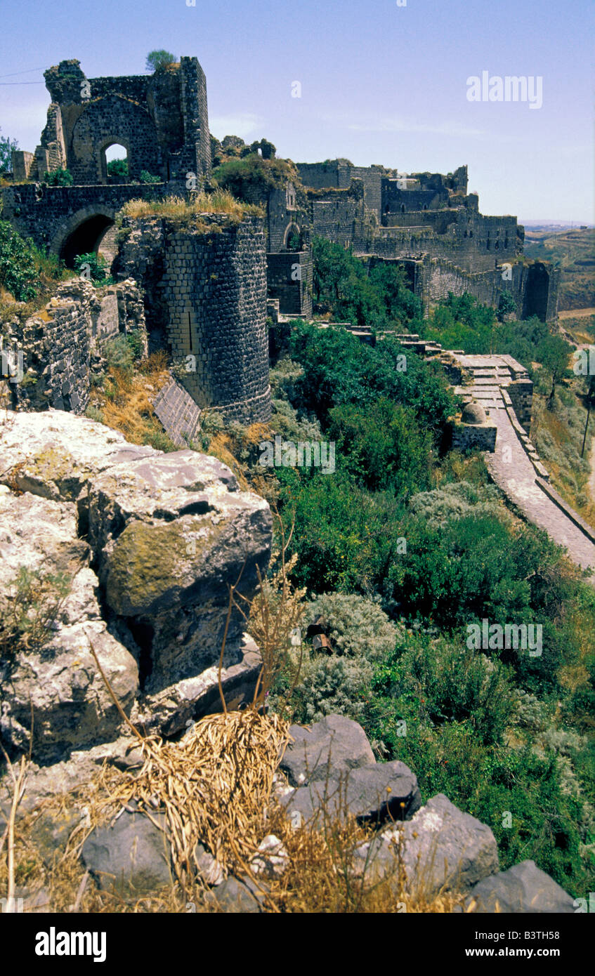 Asia, Syria. Marqab Castle Stock Photo - Alamy
