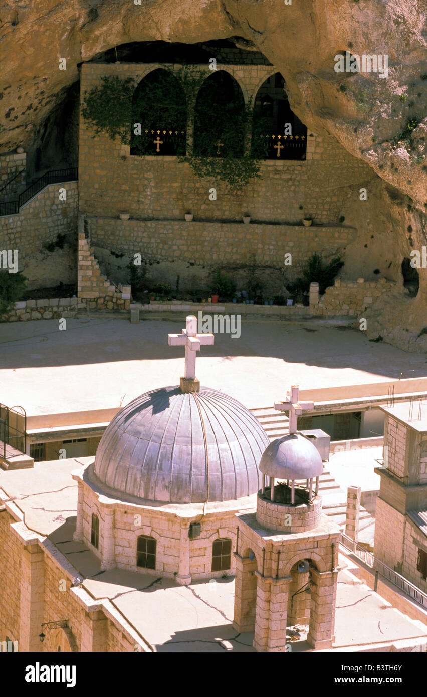 Asia, Syria, Damascus. Convent of St. Thecla Stock Photo - Alamy
