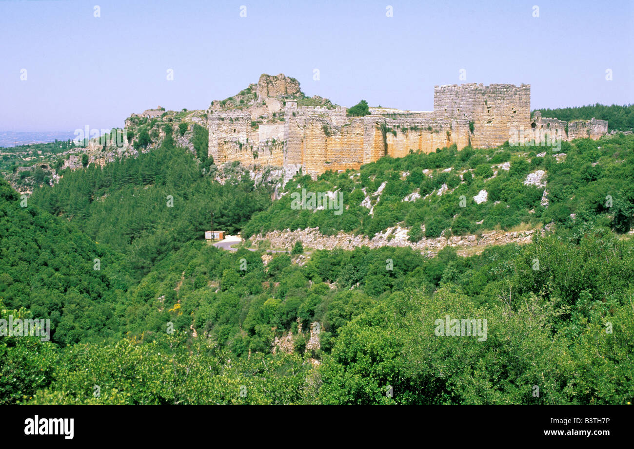 Asia syria saladins castle hi-res stock photography and images - Alamy