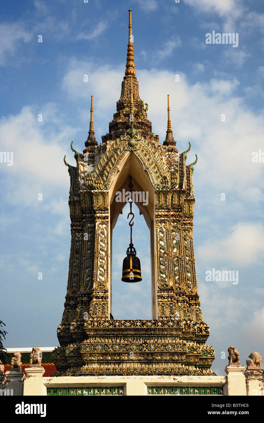 Bell tower, Wat Pho, Bangkok, Thailand Stock Photo - Alamy