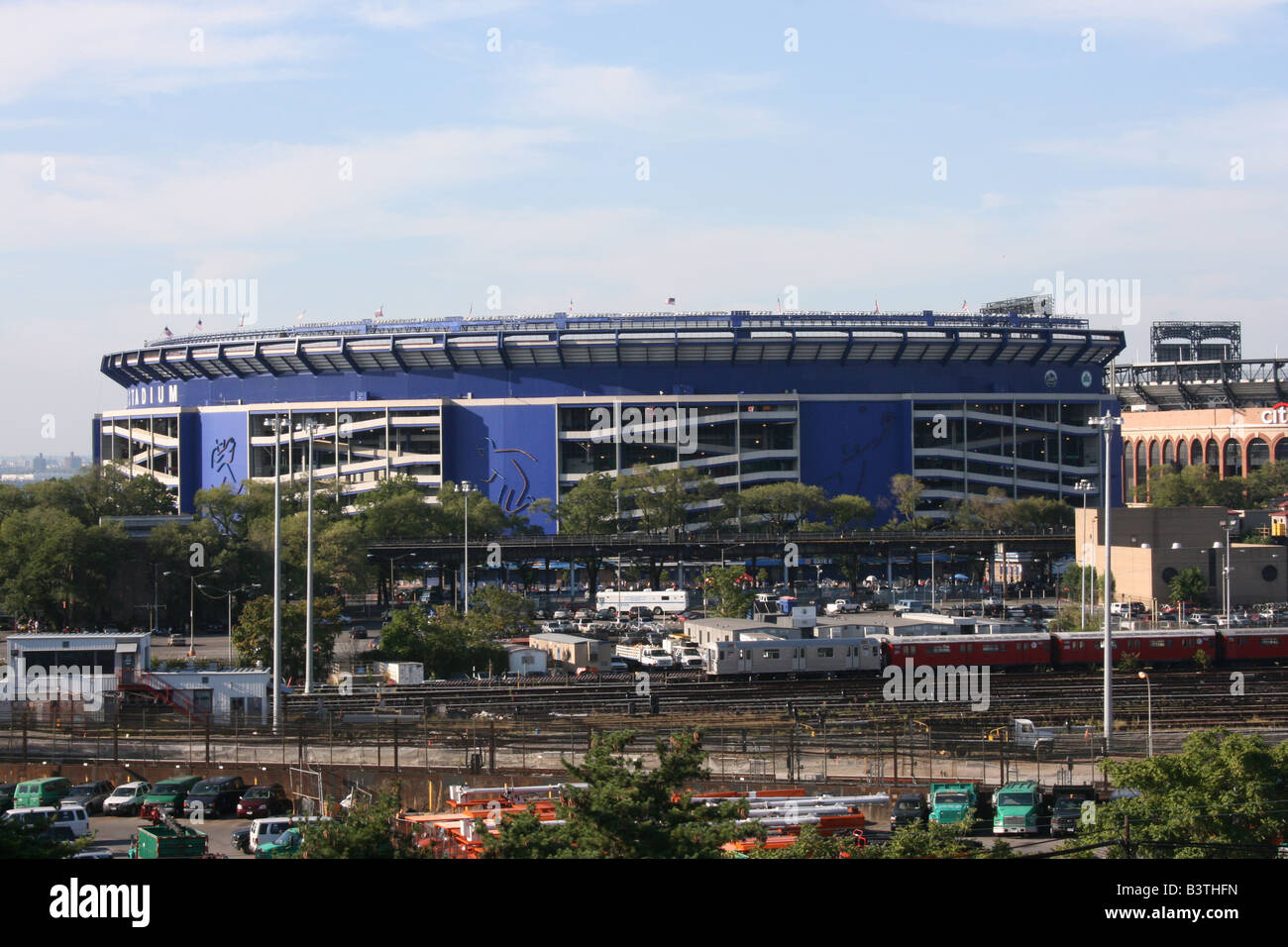 Shea Stadium in Queens, New York Stock Photo - Alamy