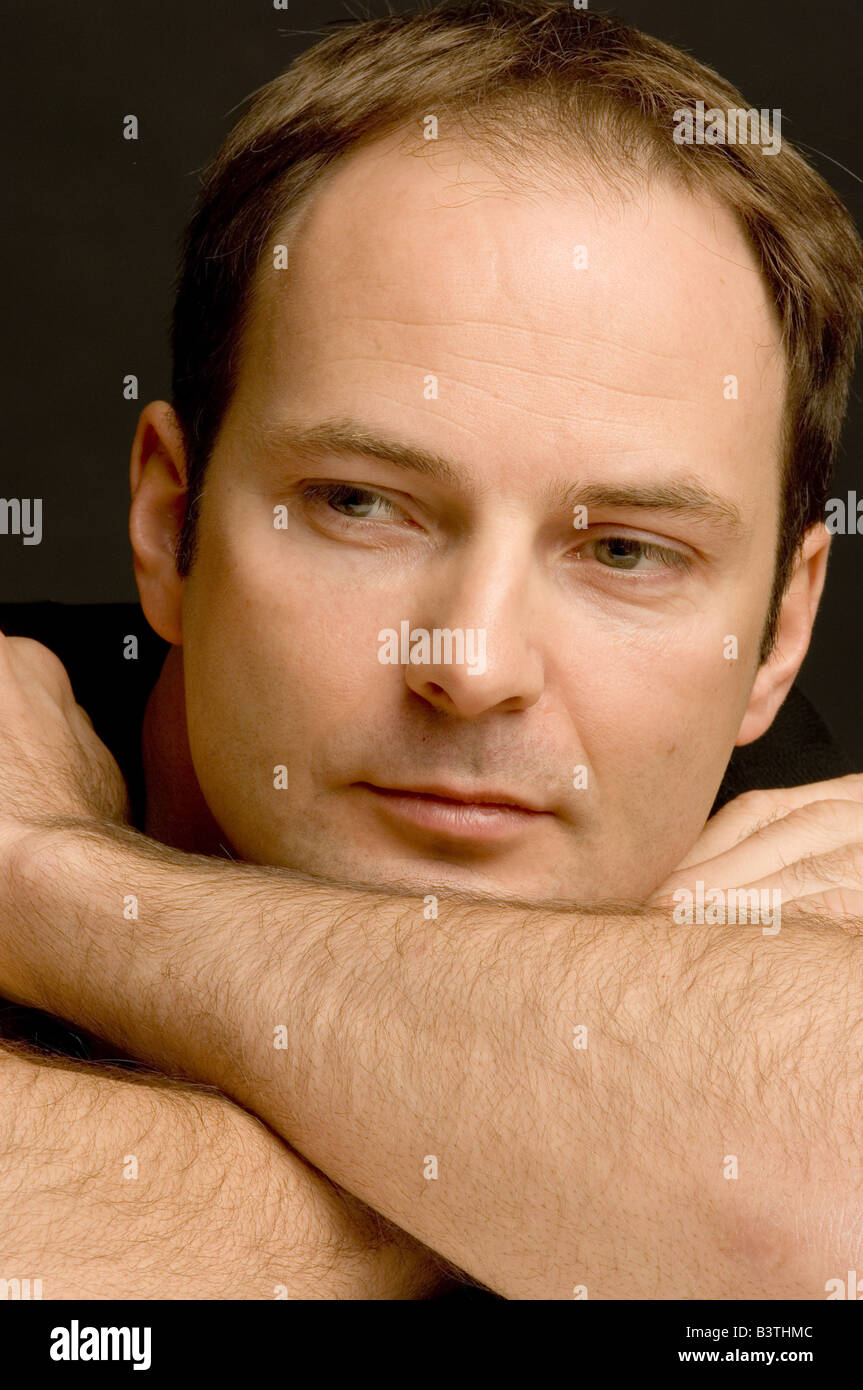 portrait of a man Stock Photo - Alamy