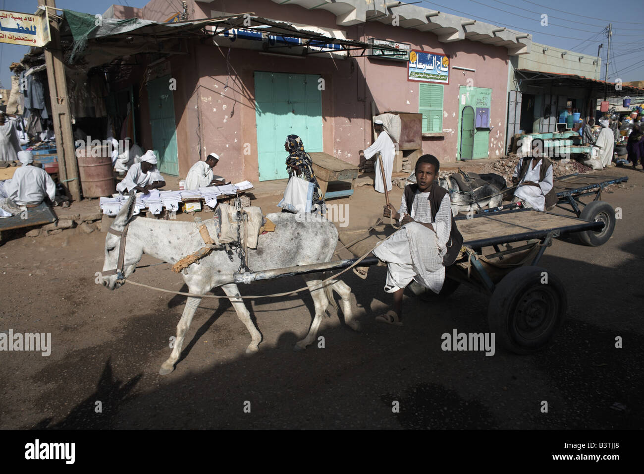 The town of Shendi, Sudan Stock Photo - Alamy