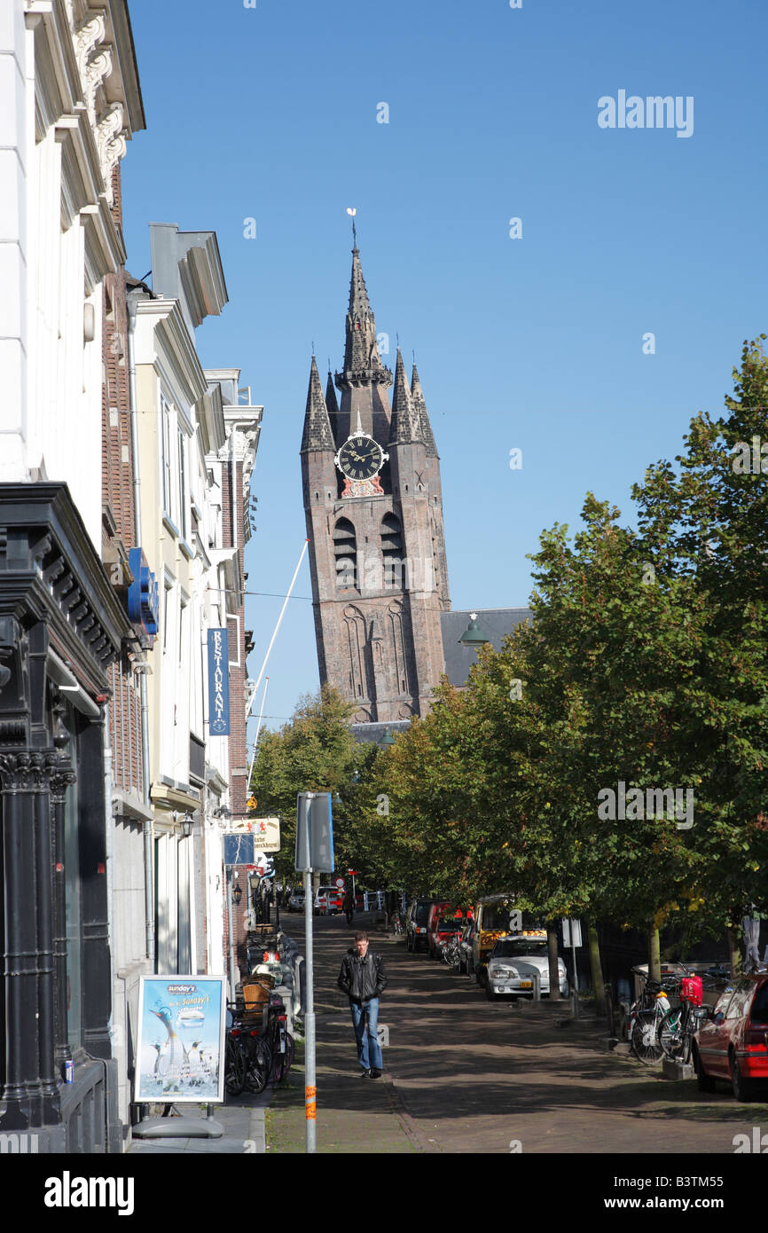 Oude Kerk (Old Church), Delft, Netherlands Stock Photo - Alamy