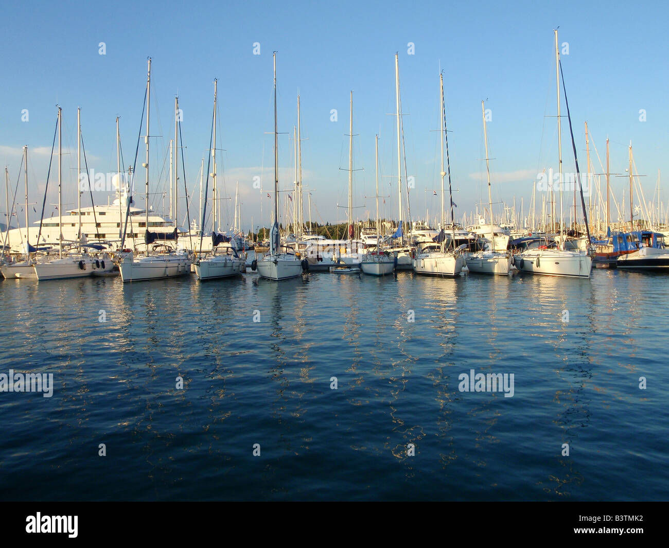 Gouvia Marina, Corfu, Island of Corfu, Greece Stock Photo - Alamy