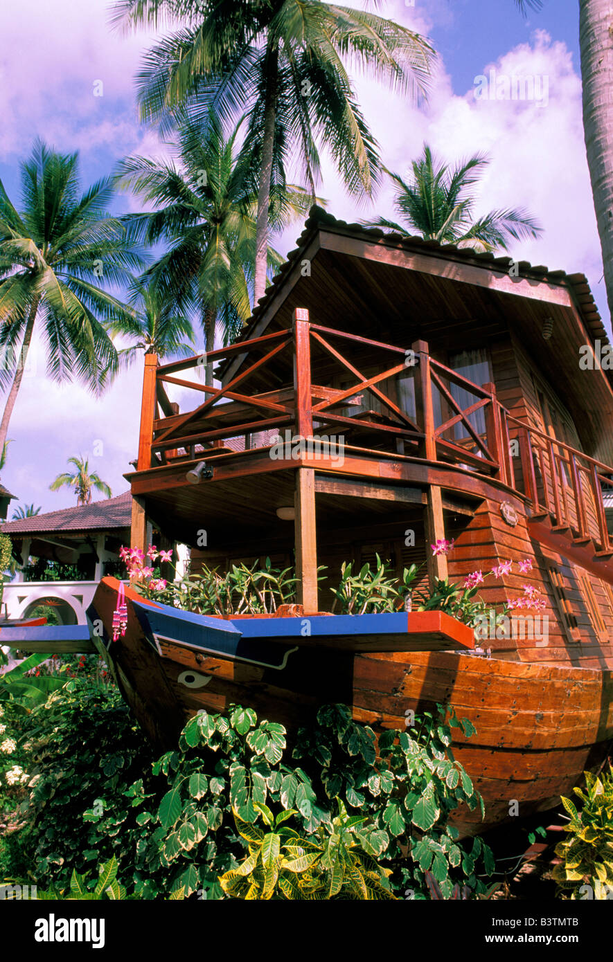 Asia, Thailand, Ko Samui Island. Resort Hotel Stock Photo - Alamy