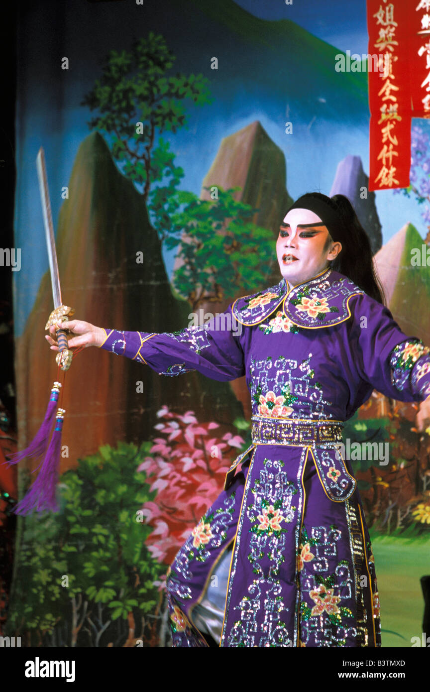 Thailand, Bangkok. Chinese opera performance Stock Photo - Alamy
