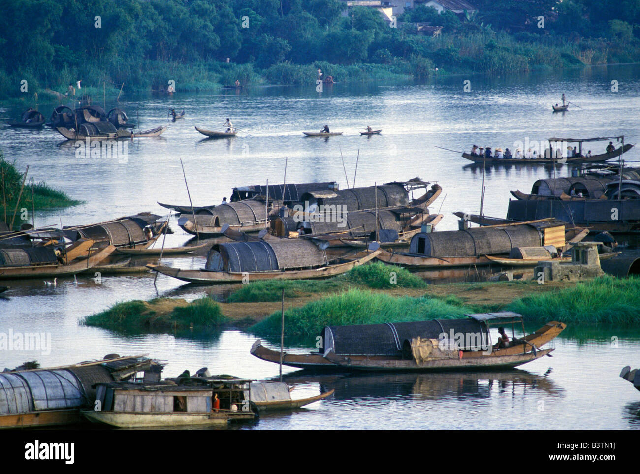 Asia, Vietnam, Hue. Perfume River Stock Photo - Alamy