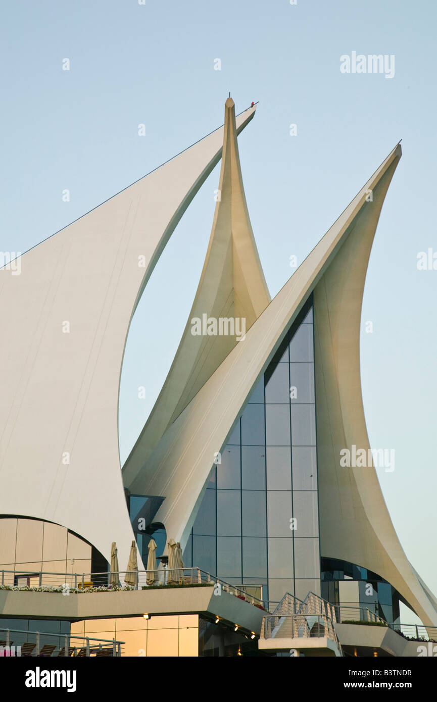 United Arab Emirates, Dubai, Deira. Dubai Creek Golf and Yacht Club ...