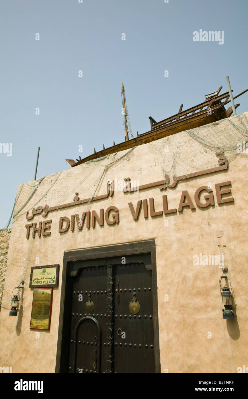 Bur dubai the dubai heritage village hi-res stock photography and ...