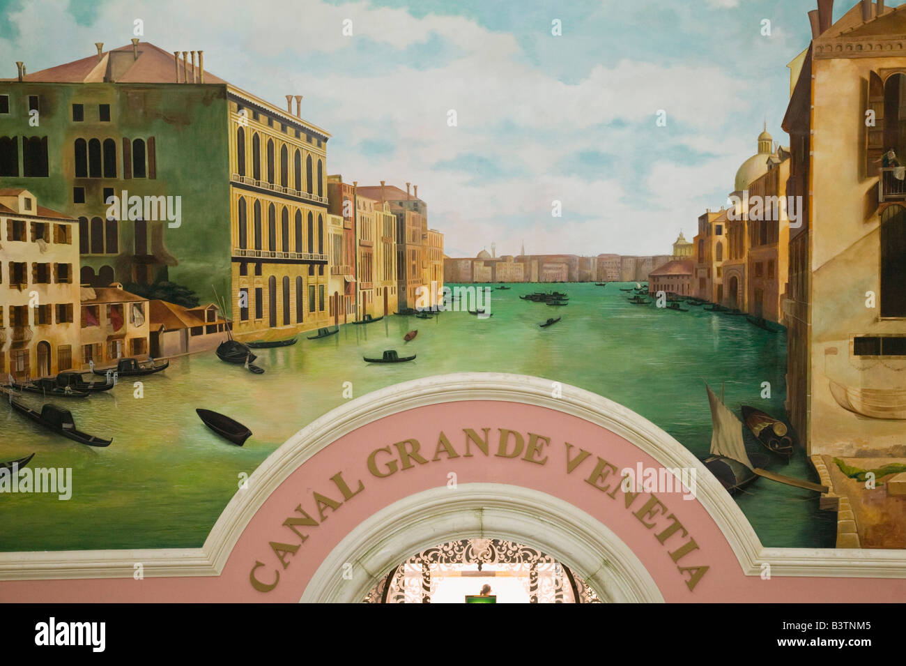 United Arab Emirates, Dubai, Jumeirah. Mercato Mall- Interior Detail ...