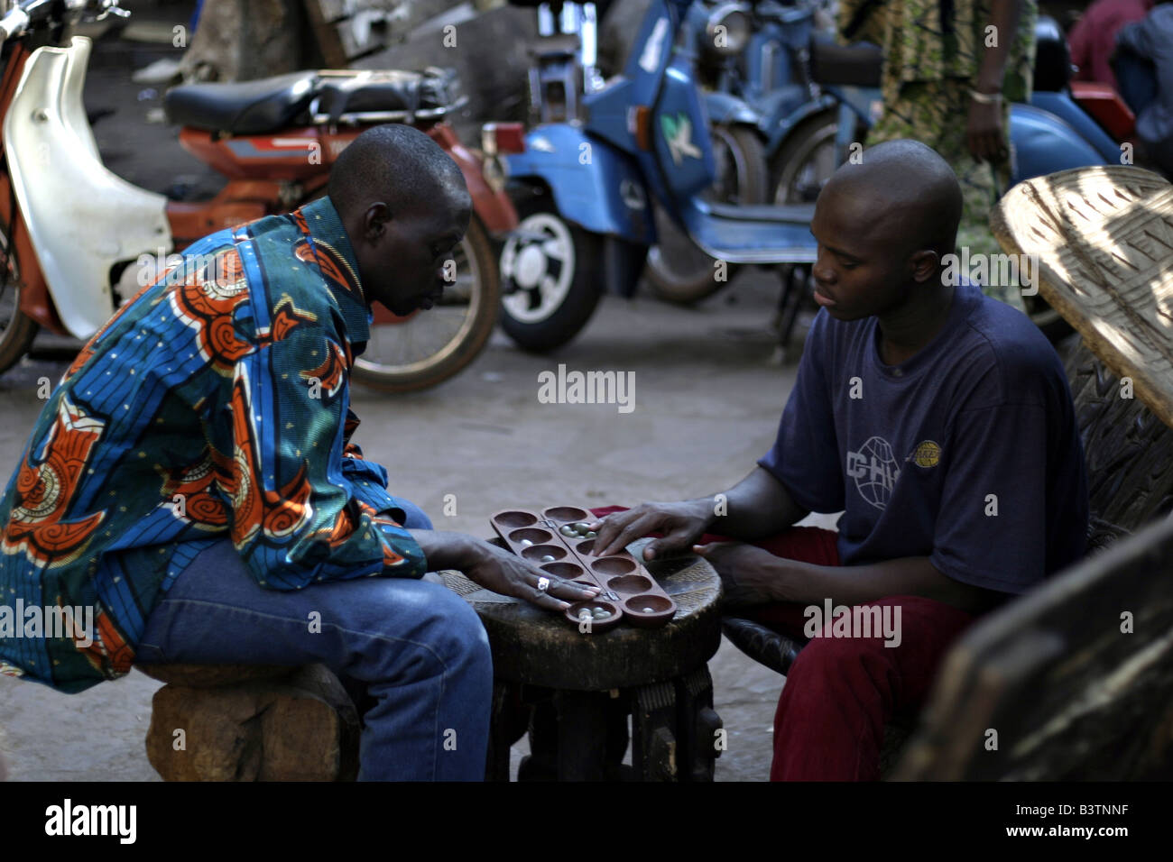 An artisan market scene in Bamako, Mali Stock Photo - Alamy