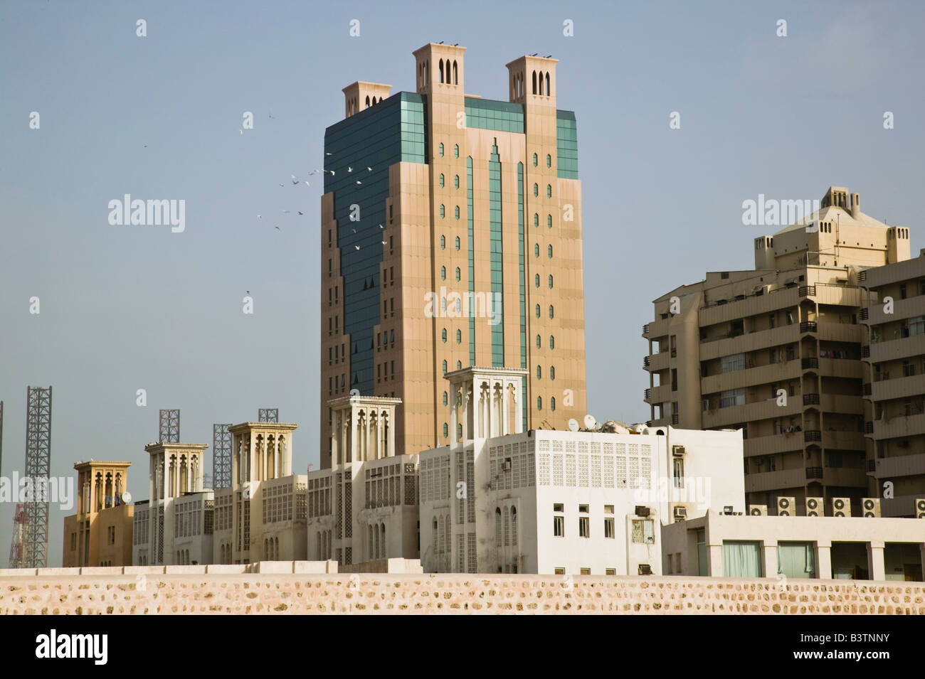 United Arab Emirates, Sharjah, Sharjah Town. Heritage Area Buildings ...