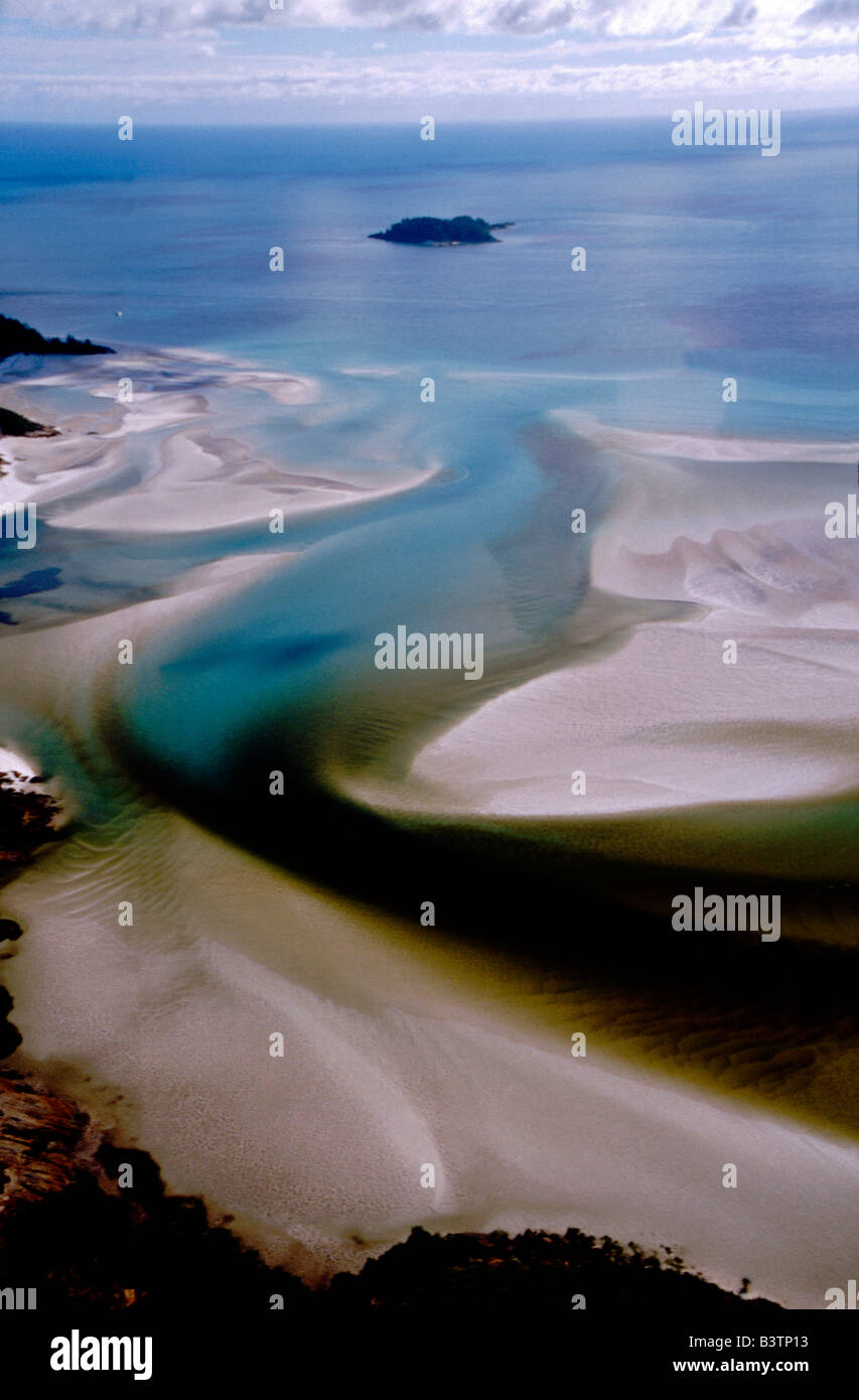 Australia, Queensland, The Whitsunday Islands, National Park. Hill ...