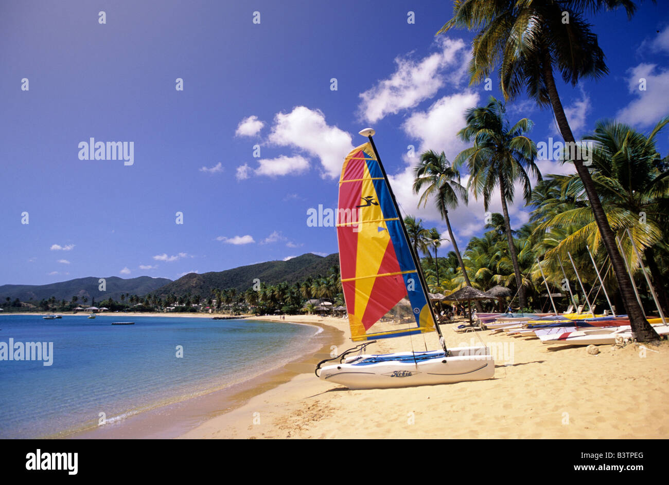 Carlisle Bay Beach, Antigua Stock Photo - Alamy