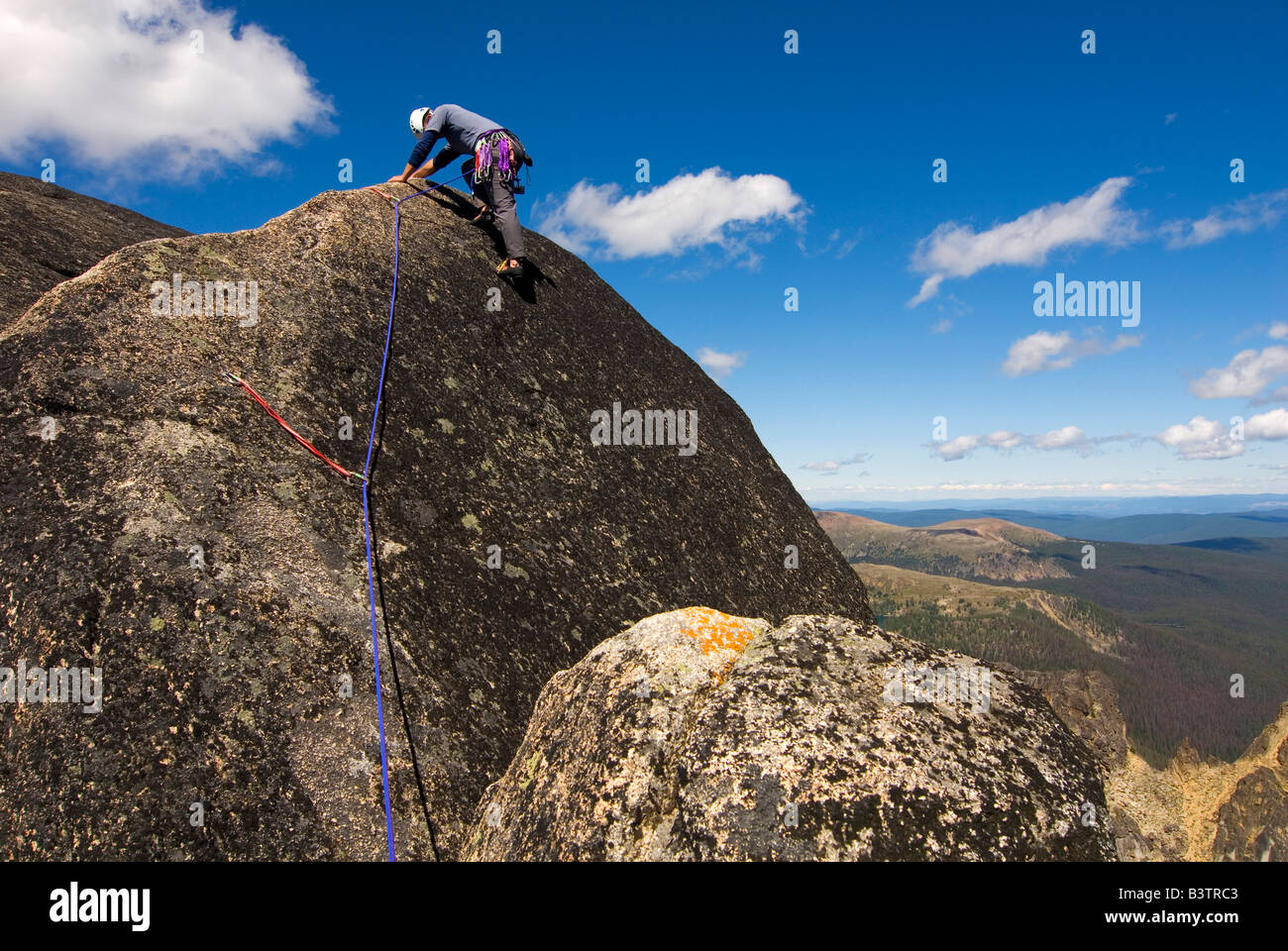 British columbia rock climber hi-res stock photography and images - Alamy