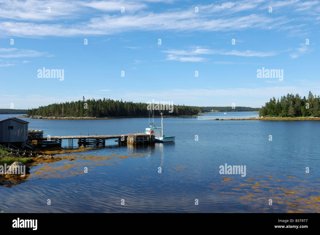 Lobster Boat, Mushaboom, Nova Scotia, Canada Stock Photo - Alamy