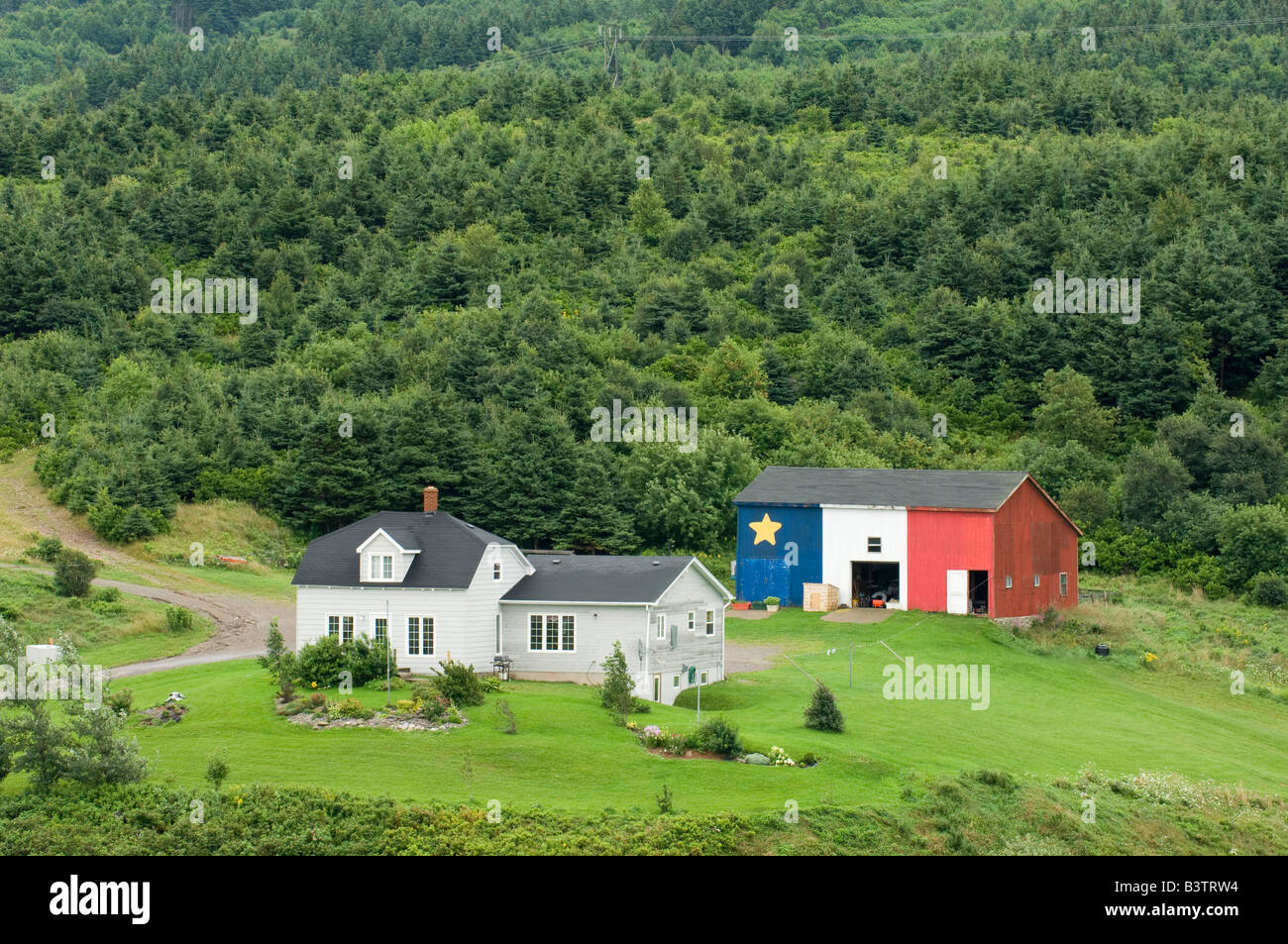 Acadian Barn, Cape Breton, Nova Scotia,Canada Stock Photo - Alamy