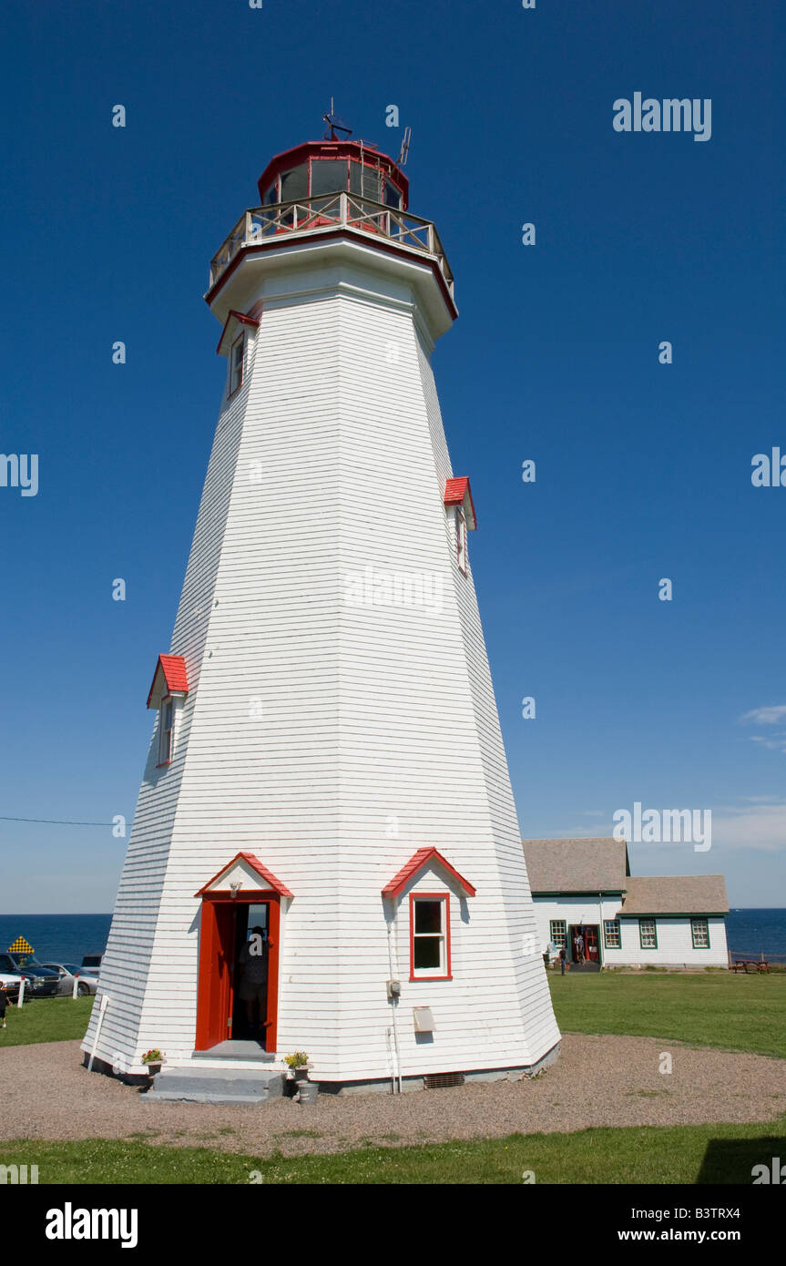 East Point Lighthouse, Prince Edward Island,Canada Stock Photo - Alamy