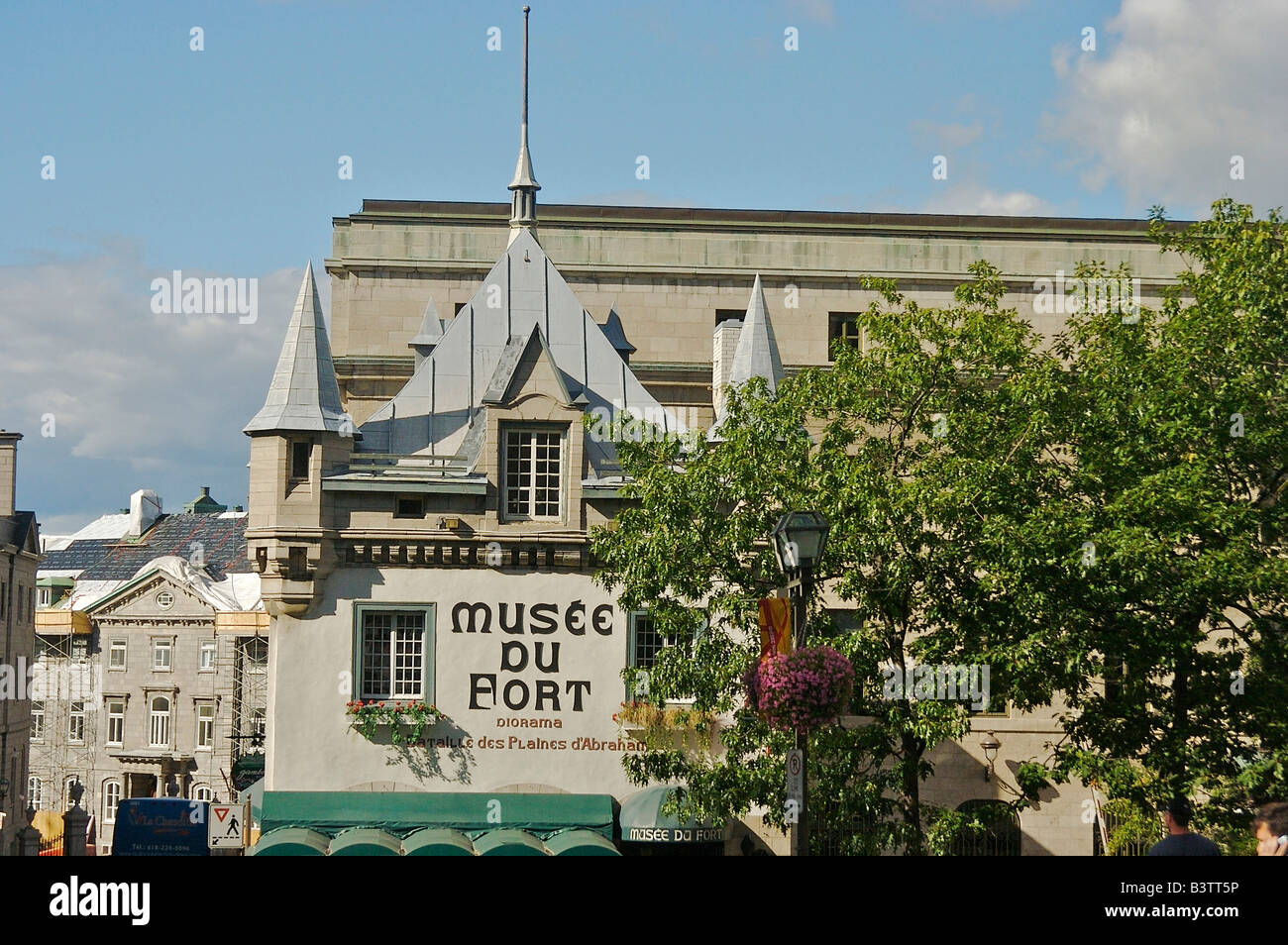 North America, Canada, Quebec, Old Quebec City. Musee du Fort and other ...
