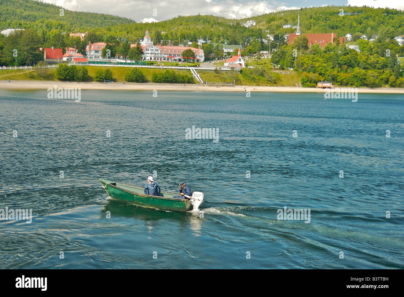 North America, Canada, Quebec, North Shore, Tadoussac Stock Photo - Alamy