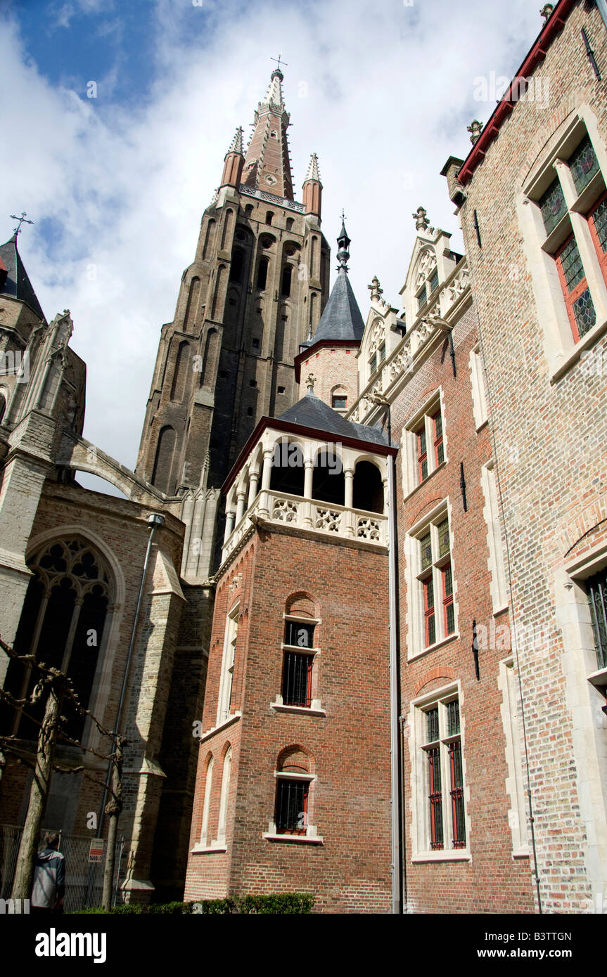 Europe, Belgium, Brugge. Historic Brugge, UNESCO World Heritige Site ...