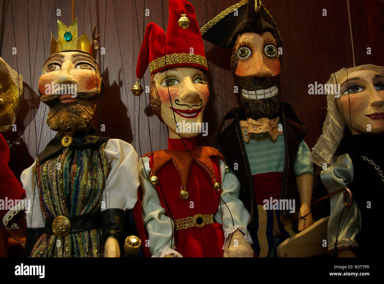 Europe, Czech Republic, Prague, traditional puppets Stock Photo - Alamy