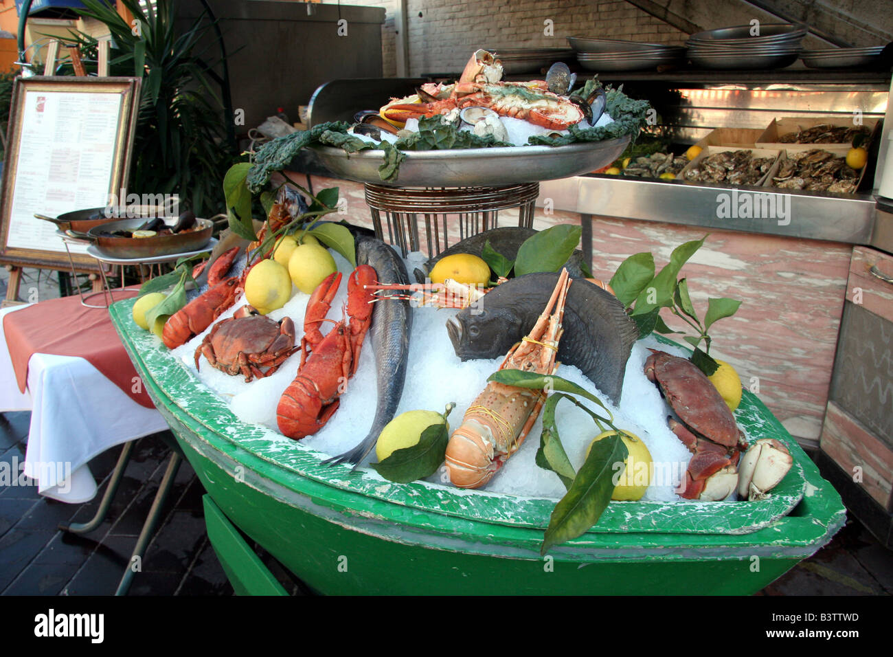 Europe, France, Nice. Fresh catch in the south of France Stock Photo ...