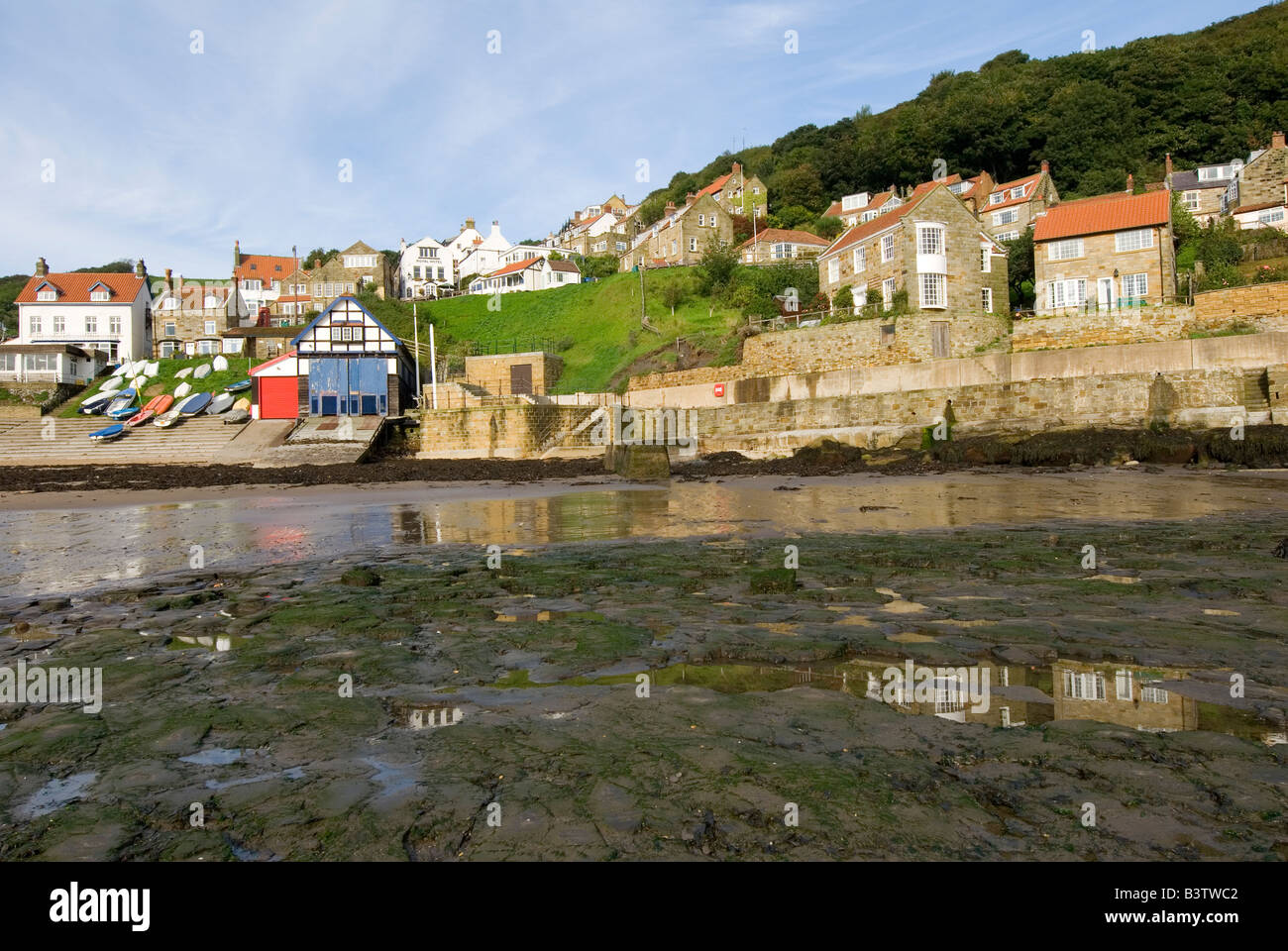 Runswick Bay North Yorkshire Stock Photo - Alamy
