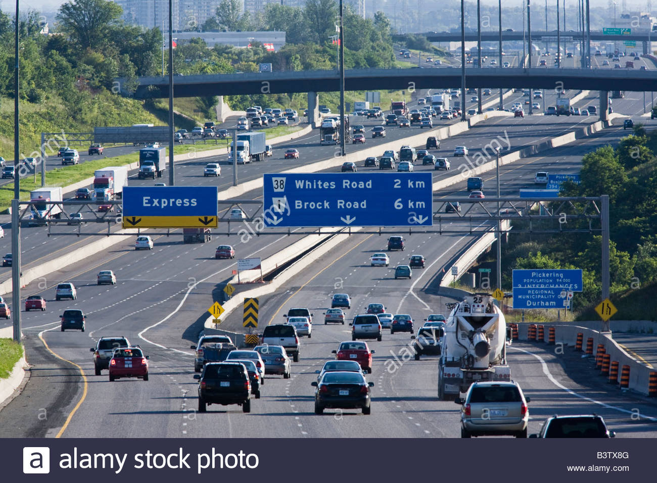 Macdonald Cartier Freeway High Resolution Stock Photography and Images ...