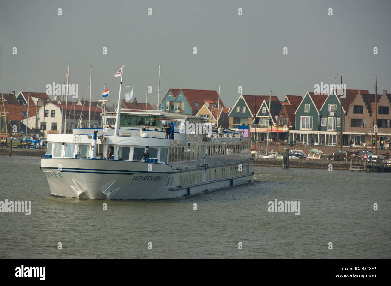Europe, The Netherlands (aka Holland), Volendam. Picturesque fishing ...