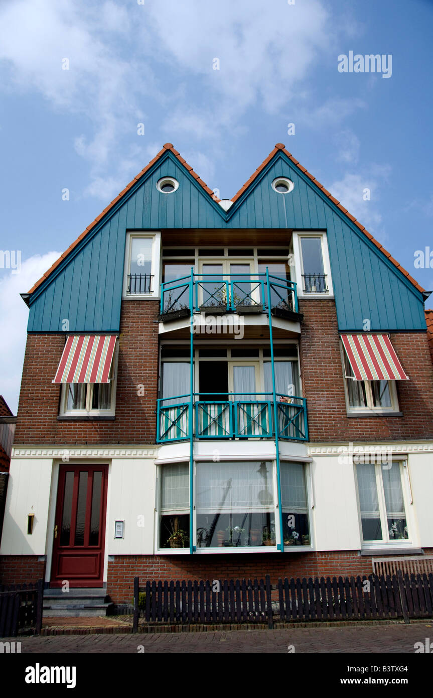 Europe, The Netherlands (aka Holland), Volendam. Popular picturesque ...