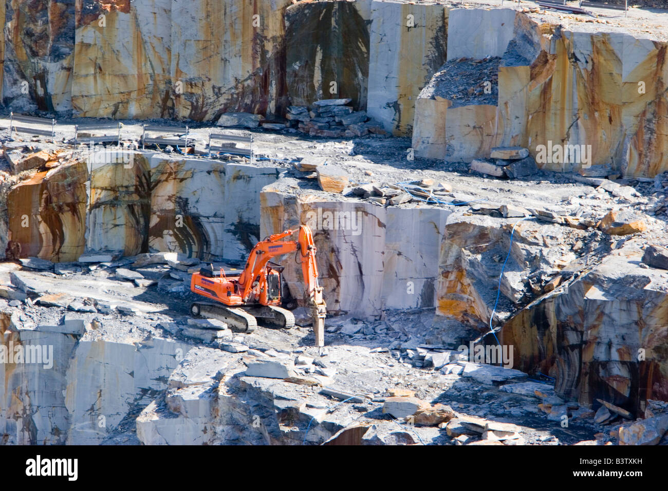 The Delabole slate quarry in north Cornwall Stock Photo - Alamy