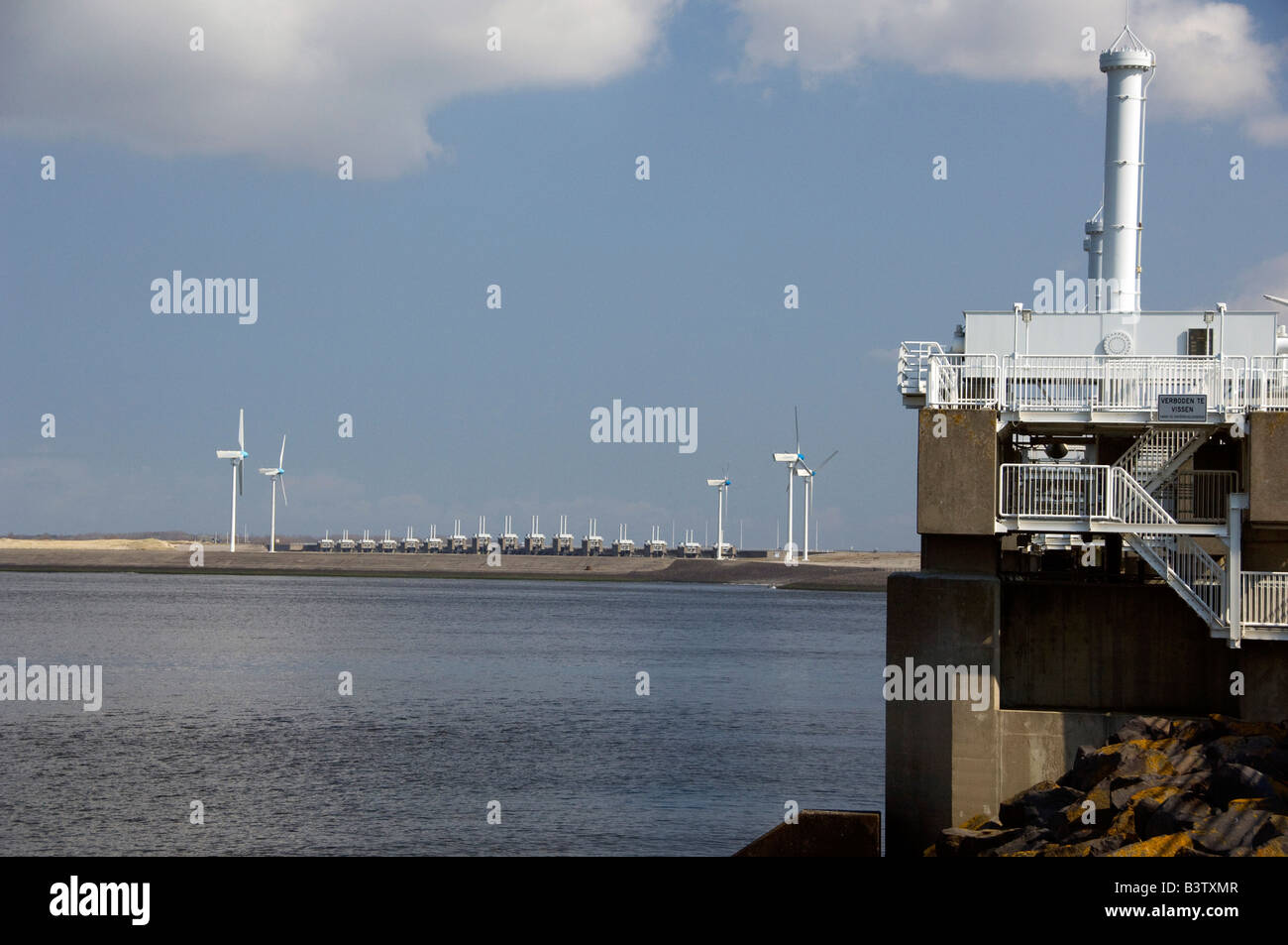 Europe, The Netherlands, Zeeland, Oosterscheldekering, Delta Works ...